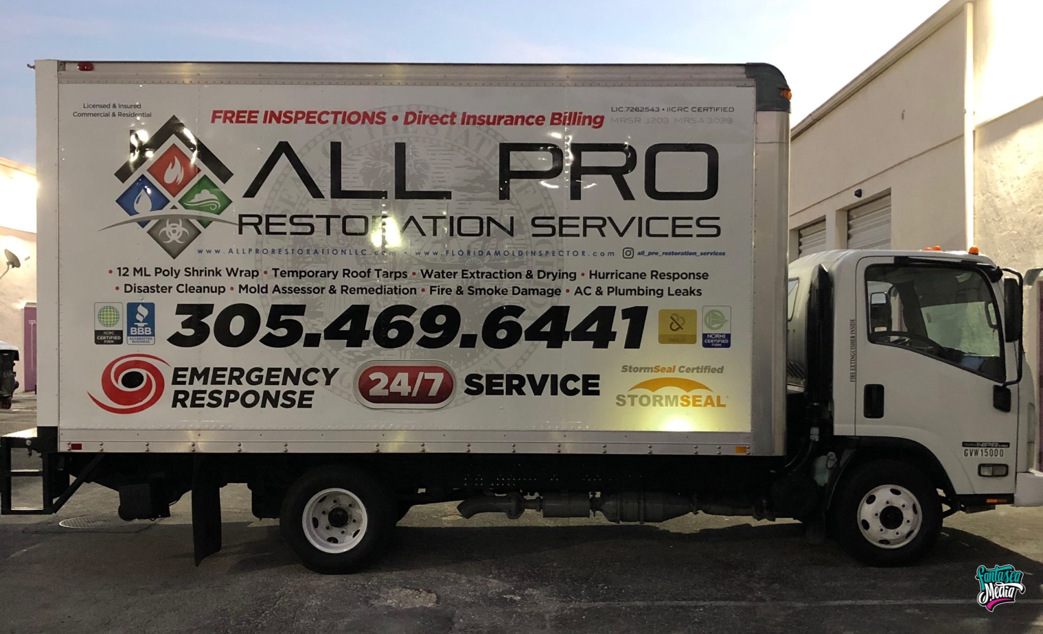 Reflective Vehicle Wraps Miami | Fantasea Media