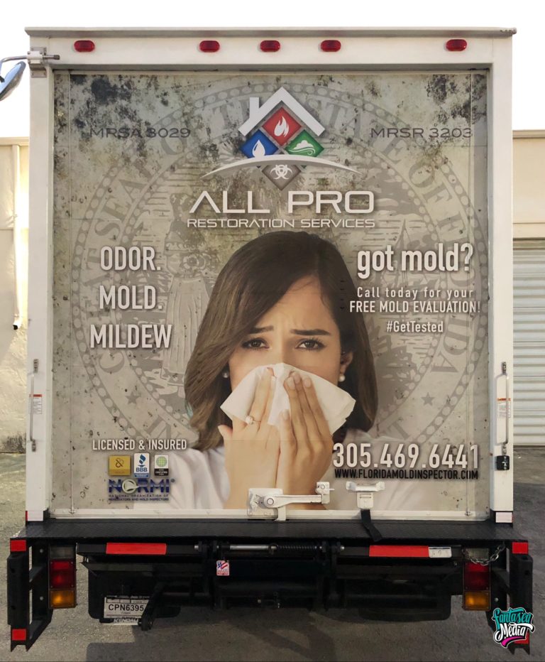 Reflective Vehicle Wraps Miami | Fantasea Media