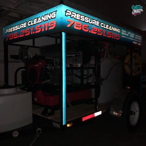 Reflective Vehicle Wraps Miami | Fantasea Media