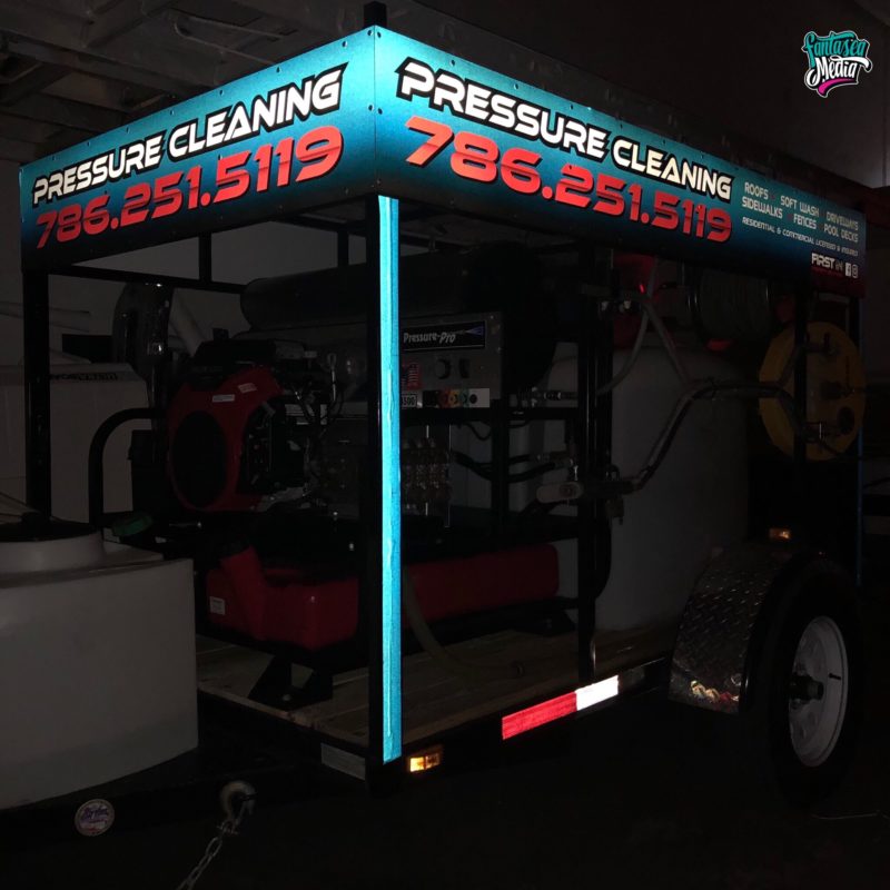 Reflective Vehicle Wraps Miami | Fantasea Media
