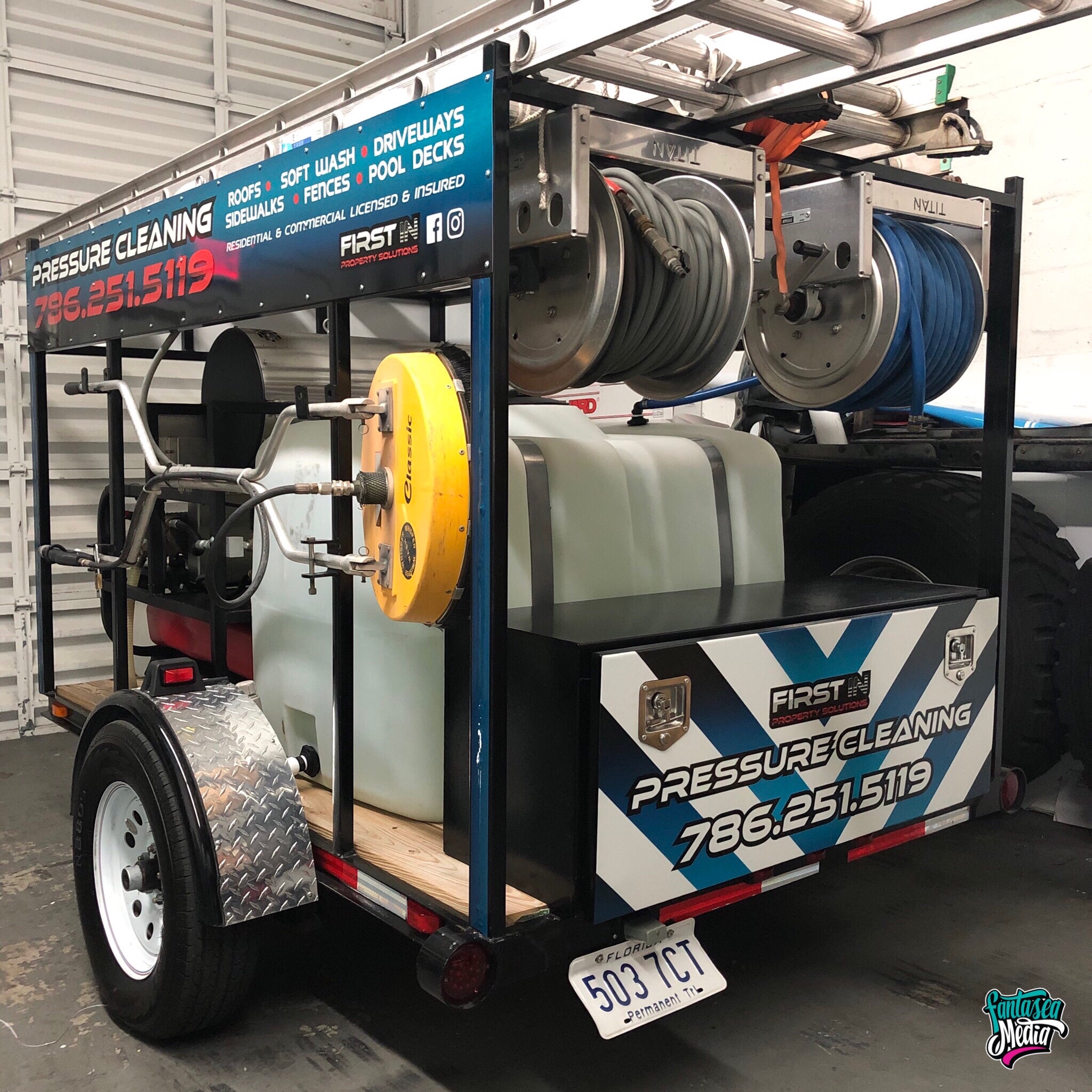 Reflective Vehicle Wraps Miami | Fantasea Media