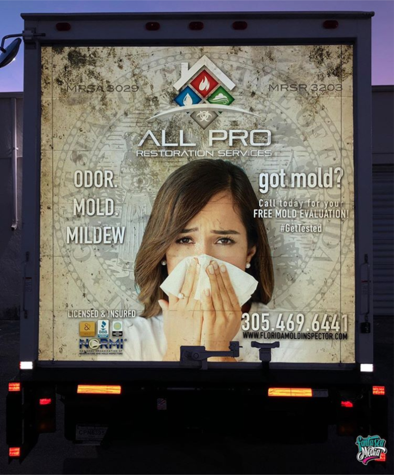 Reflective Vehicle Wraps Miami | Fantasea Media