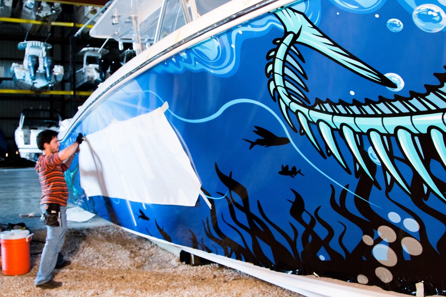 Custom Marine Wraps Florida - Miami Boat Wraps