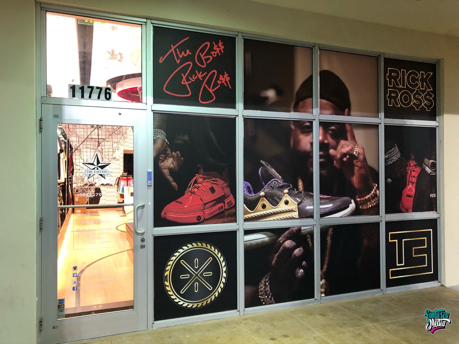 Window Wraps - Signs & Vinyl Graphics | Fantasea Media