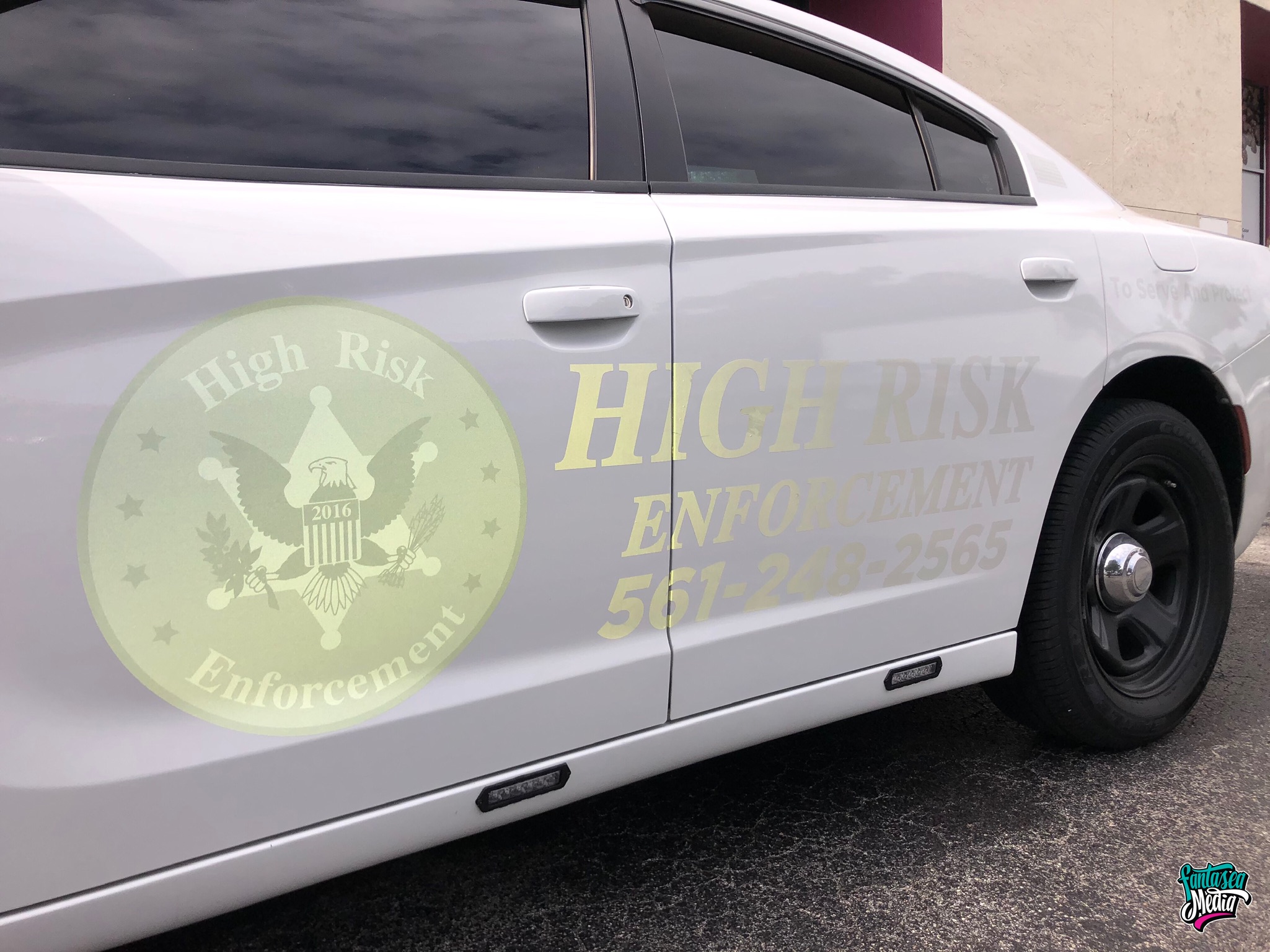 Reflective Vehicle Wraps Miami | Fantasea Media