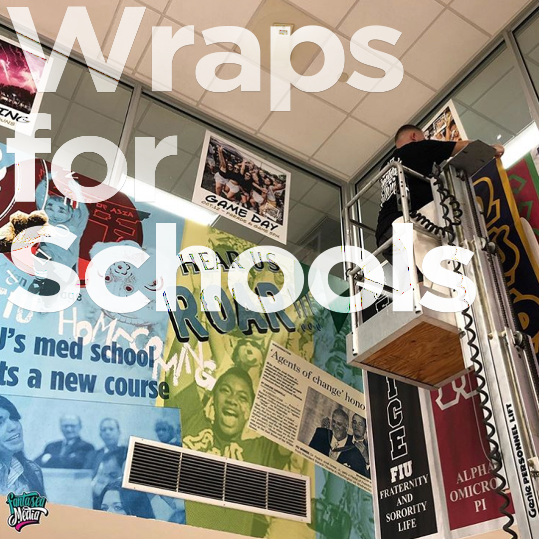 Classroom Murals, School Wallpapers, University Graphics - School Wraps